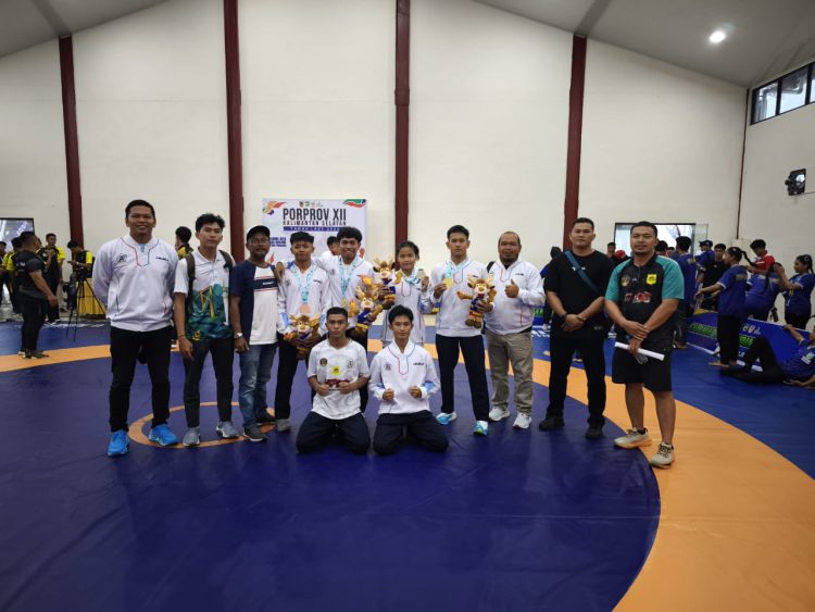 Gulat Batola Sumbang Dua Emas, Satu Perak dan Satu Perunggu di Hari ...